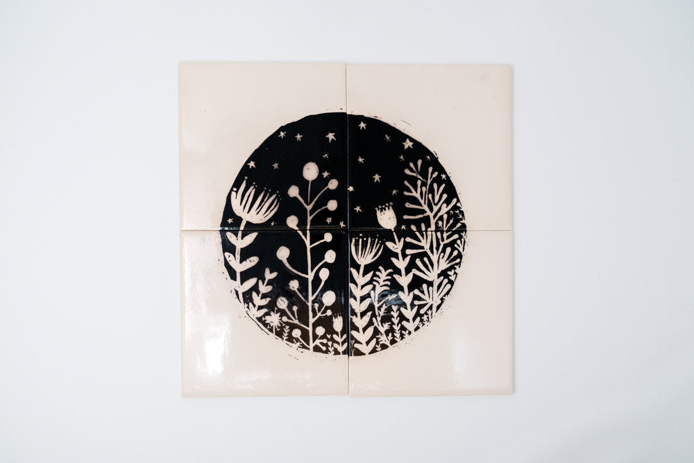 Wild Midnight Tiles Set – Hayley Potter Studio